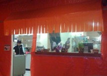 Korean Street Food Wrapped in Orange Tarps | Foodists